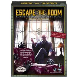 RAVENSBURGER VERLAG ThinkFun - 76310 - Escape the Room: Das Geheimnis des Refugiums von Dr. Gravely. Könnt ihr alle Geheimnise und Rätsel lösen? Ein Escape-Spiel für Eins