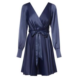 Marie Lund Abendkleid Damen Größe 38 navy