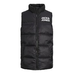 Jack & Jones Jack & Jones Junior Weste Jungen Größe 176 schwarz / weiß