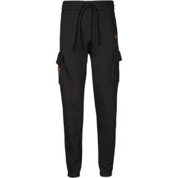 New Era Cargohose Herren - schwarz - Gr. L - Baumwolle/Polyester