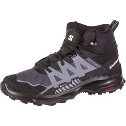 Salomon ARDENT MID Wanderschuhe Damen in black-phantom-marine blue