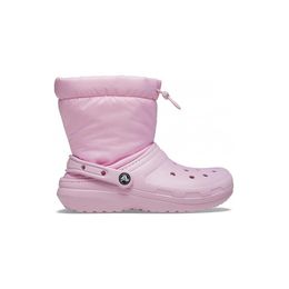 Crocs Winterstiefel "Classic Lined Neo Puff" in Rosa - 38-39