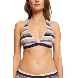 Esprit Bikini-Oberteil in Bunt - 38D-Cup