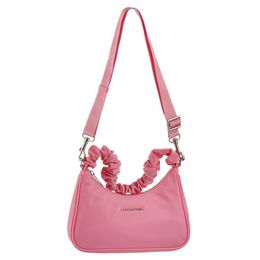 Lancaster Schultertasche Baguette bag Basic Chouchou, mit Textilumhängeriemen, rosa