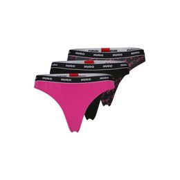 Hugo String TRIPLET THONG DESIGN (Set, 3-St., 3) mit Logobund, bunt