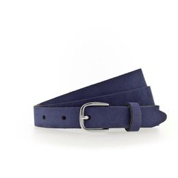 Tamaris Ledergürtel Longbelt-überlange Spitze, blau