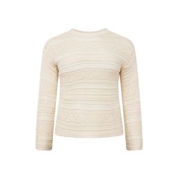 Vero Moda Curve Pullover 'CLAMAR' Damen Größe L beige