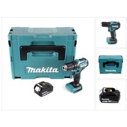 Makita Säulenbohrmaschine DDF 483 M1J Akku Bohrschrauber 18 V 40 Nm Brushless + 1x Akku 4