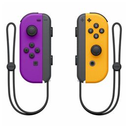 Nintendo Joy Con 2er Set, lila / orange Nintendo Switch Controller Switch-Controller