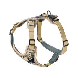 Hunter Tierbedarf Hunde-Geschirr Geschirr Divo Camouflage beige