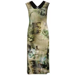 Doris Streich Jerseykleid Maxi-Kleid aus Jersey mit Dschungel-Print mit modernem Design
