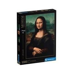 Clementoni Museum Collection: Leonardo - Mona Lisa, Puzzle 1000 Teile Teile: 1000 Altersangabe: ab 14 Jahren