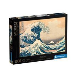 Clementoni Museum Collection: Hokusai - Die große Welle, Puzzle 1000 Teile Teile: 1000 Altersangabe: ab 14 Jahren