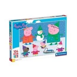 Clementoni Supercolor Maxi - Peppa Pig, Puzzle 104 Teile Teile: 104 Altersangabe: von 4 Jahren bis 6 Jahren