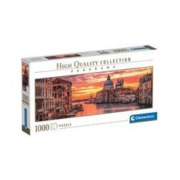 Clementoni High Quality Collection Panorama - Venedig Canale Grande, Puzzle 1000 Teile Teile: 1000 Altersangabe: ab 14 Jahren