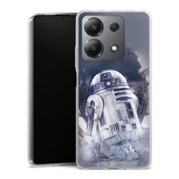 DeinDesign Xiaomi Redmi Note 13 5G Handy Silikon H&uuml;lle Case transparent Handyh&uuml;lle Robot Merchandise Star Wars Silikon Case