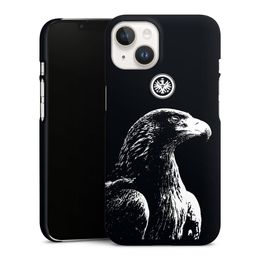 DeinDesign iPhone 14 Handy Premium Case Smartphone Handyh&uuml;lle Schutzh&uuml;lle matt Attila Official Licensed Product Eintracht Frankfurt Premium Case