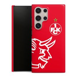 DeinDesign Galaxy S24 Ultra Handy Premium Case Smartphone Handyh&uuml;lle Schutzh&uuml;lle gl&auml;nzend Star Devil 1. Fc Kaiserslautern Premium Case