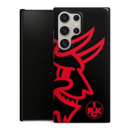 DeinDesign Galaxy S24 Ultra Handy Premium Case Smartphone Handyh&uuml;lle Schutzh&uuml;lle gl&auml;nzend 1. Fc Kaiserslautern Logo Official Licensed Product Premium Case