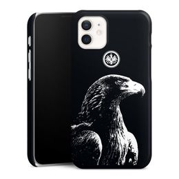 DeinDesign iPhone 12 mini Handy Premium Case Smartphone Handyh&uuml;lle Schutzh&uuml;lle gl&auml;nzend Eintracht Frankfurt Official Licensed Product Attila Premium Case