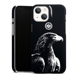 DeinDesign iPhone 13 Mini Handy Premium Case Smartphone Handyh&uuml;lle Schutzh&uuml;lle gl&auml;nzend Attila Official Licensed Product Eintracht Frankfurt Premium Case