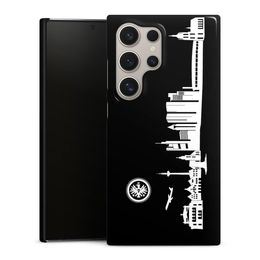 DeinDesign Galaxy S24 Ultra Handy Premium Case Smartphone Handyh&uuml;lle Schutzh&uuml;lle gl&auml;nzend Eintracht Frankfurt Sge Skyline Premium Case