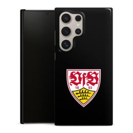 DeinDesign Galaxy S24 Ultra Handy Premium Case Smartphone Handyh&uuml;lle Schutzh&uuml;lle gl&auml;nzend Vfb Stuttgart Coat Of Arms Official Licensed Product Premium Case