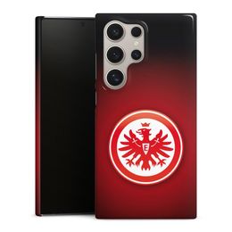 DeinDesign Galaxy S24 Ultra Handy Premium Case Smartphone Handyh&uuml;lle Schutzh&uuml;lle gl&auml;nzend Official Licensed Product Coat Of Arms Eintracht Frankfurt Premium Case