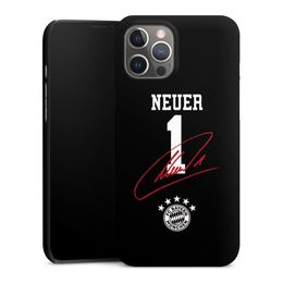 DeinDesign iPhone 12 Pro Max Handy Premium Case Smartphone Handyh&uuml;lle Schutzh&uuml;lle matt Fc Bayern M&uuml;nchen Manuel Neuer Fcb Premium Case