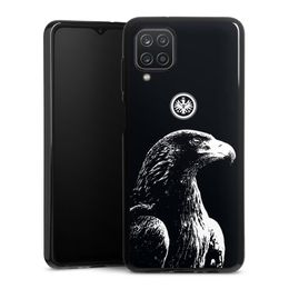 DeinDesign Galaxy A12 Handy Silikon H&uuml;lle Case schwarz Handyh&uuml;lle Official Licensed Product Eintracht Frankfurt Attila