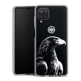 DeinDesign Galaxy A12 Handy Silikon H&uuml;lle Case transparent Handyh&uuml;lle Official Licensed Product Eintracht Frankfurt Attila Silikon Case