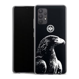 DeinDesign Galaxy A32 4G Handy Silikon H&uuml;lle Case transparent Handyh&uuml;lle Attila Official Licensed Product Eintracht Frankfurt Silikon Case