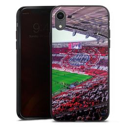 DeinDesign iPhone Xr Handy Silikon H&uuml;lle Case schwarz Handyh&uuml;lle Stadium Fcb Fc Bayern M&uuml;nchen
