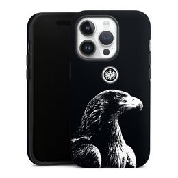 DeinDesign iPhone 14 Pro Handy Panzer Handyh&uuml;lle robuste Outdoor H&uuml;lle Schutzh&uuml;lle matt Attila Official Licensed Product Eintracht Frankfurt Tough Case