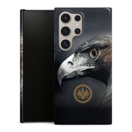 DeinDesign Galaxy S24 Ultra Handy Premium Case Smartphone Handyh&uuml;lle Schutzh&uuml;lle gl&auml;nzend Eintracht Frankfurt Eagle Official Licensed Product Premium Case