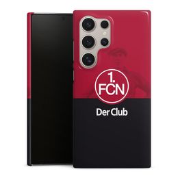 DeinDesign Galaxy S24 Ultra Handy Premium Case Smartphone Handyh&uuml;lle Schutzh&uuml;lle gl&auml;nzend Official Licensed Product Der Club 1. Fc N&uuml;rnberg Premium Case