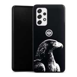 DeinDesign Galaxy A53 5G Handy Silikon H&uuml;lle Case schwarz Handyh&uuml;lle Official Licensed Product Eintracht Frankfurt Attila