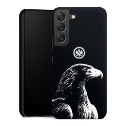 DeinDesign Galaxy S22 Handy Premium Case Smartphone Handyh&uuml;lle Schutzh&uuml;lle matt Attila Official Licensed Product Eintracht Frankfurt Premium Case