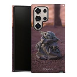 DeinDesign Galaxy S24 Ultra Handy Panzer Handyh&uuml;lle robuste Outdoor H&uuml;lle Schutzh&uuml;lle gl&auml;nzend The Child Star Wars Baby Yoda Tough Case