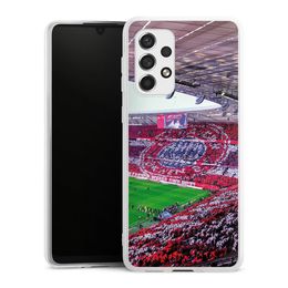 DeinDesign Galaxy A33 5G Handy Silikon H&uuml;lle Case transparent Handyh&uuml;lle Stadium Fcb Fc Bayern M&uuml;nchen Silikon Case