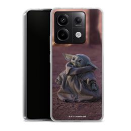DeinDesign Xiaomi Redmi Note 13 Pro 5G Handy Silikon H&uuml;lle Case transparent Handyh&uuml;lle The Child Star Wars Baby Yoda Silikon Case