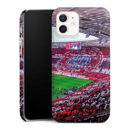 DeinDesign iPhone 12 Handy Premium Case Smartphone Handyh&uuml;lle Schutzh&uuml;lle matt Stadium Fcb Fc Bayern M&uuml;nchen Premium Case