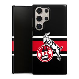 DeinDesign Galaxy S24 Ultra Handy Premium Case Smartphone Handyh&uuml;lle Schutzh&uuml;lle gl&auml;nzend Official Licensed Product 1. Fc K&ouml;ln Logo Premium Case