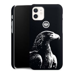 DeinDesign iPhone 12 mini Handy Premium Case Smartphone Handyh&uuml;lle Schutzh&uuml;lle matt Eintracht Frankfurt Official Licensed Product Attila Premium Case