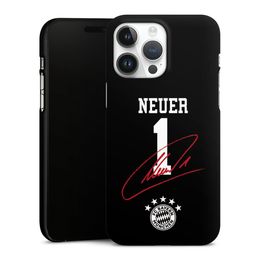 DeinDesign iPhone 14 Pro Max Handy Premium Case Smartphone Handyh&uuml;lle Schutzh&uuml;lle matt Fc Bayern M&uuml;nchen Manuel Neuer Fcb Premium Case