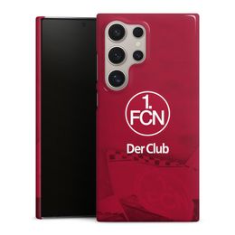 DeinDesign Galaxy S24 Ultra Handy Premium Case Smartphone Handyh&uuml;lle Schutzh&uuml;lle gl&auml;nzend Official Licensed Product 1. Fc N&uuml;rnberg Bundesliga Premium Case