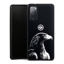 DeinDesign Galaxy S20 FE 5G Handy Silikon H&uuml;lle Case schwarz Handyh&uuml;lle Official Licensed Product Eintracht Frankfurt Attila