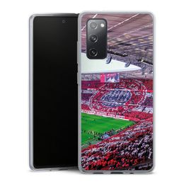 DeinDesign Galaxy S20 FE Handy Silikon H&uuml;lle Case transparent Handyh&uuml;lle Stadium Fcb Fc Bayern M&uuml;nchen Silikon Case
