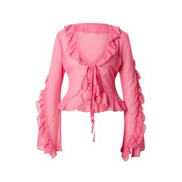ABOUT YOU x Emili Sindlev Bluse 'Doro' Damen Gr&ouml;&szlig;e L hellpink