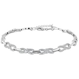 Akzent Armband Milana (Einzeln), Damen Armband, silberfarben